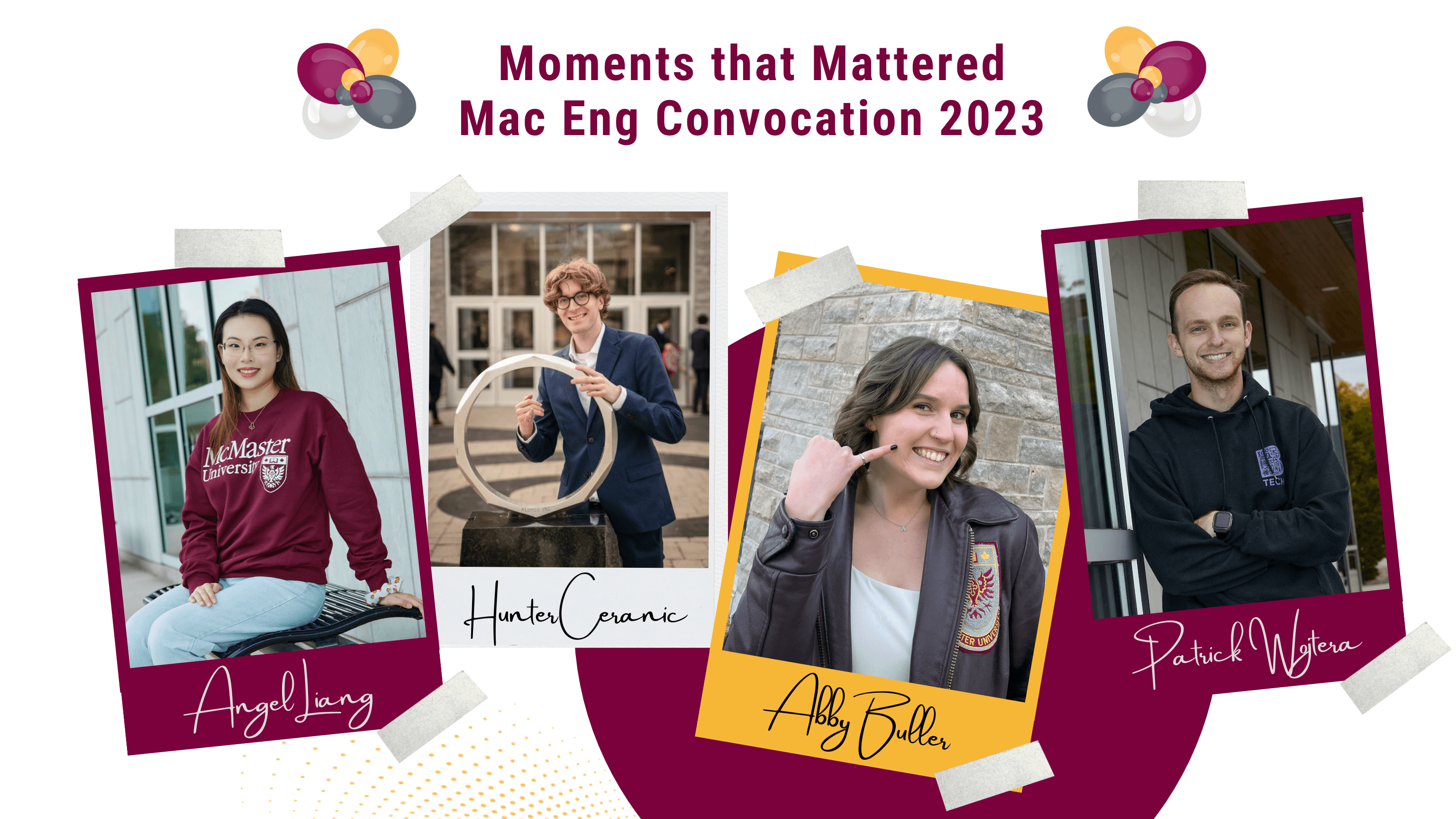Mac Eng Class of 2023 share the moments that mattered – Faculty of ...