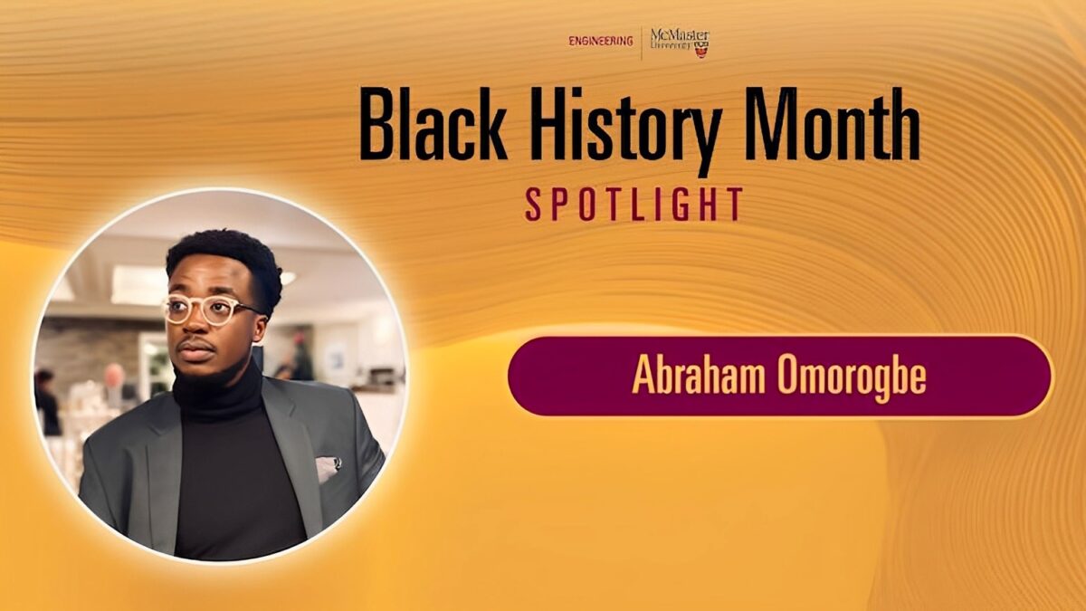 Black History Month Q&A Spotlight Series: Abraham Omorogbe – Faculty of ...