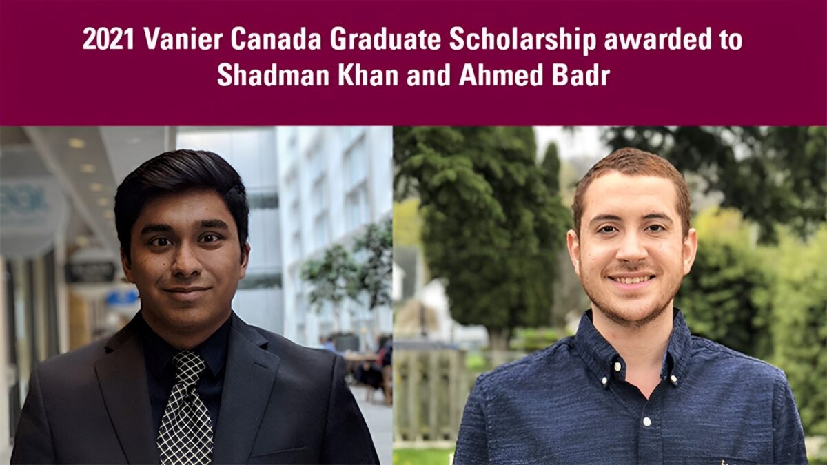 McMaster Engineering celebrates two students awarded prestigious Vanier ...