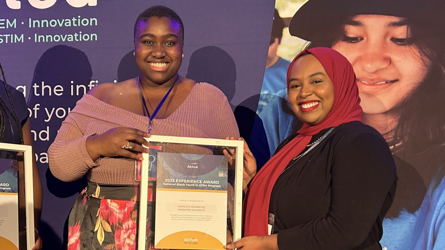 McMaster Engineering receives national Actua Experience Award for its ...