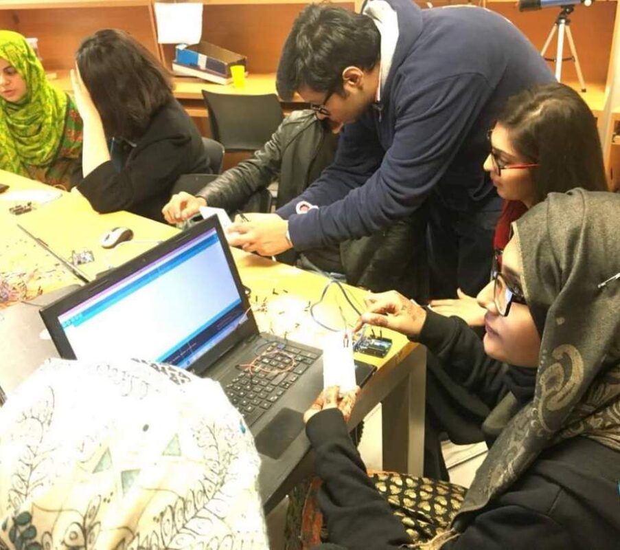 Engineering change: Ramla Karim Qureshi takes action when confronted ...