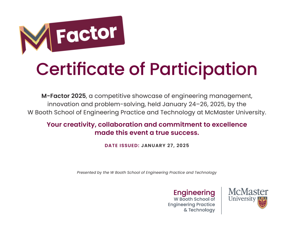 M-Factor Competition is back with $6000 in cash prizes – Faculty of ...