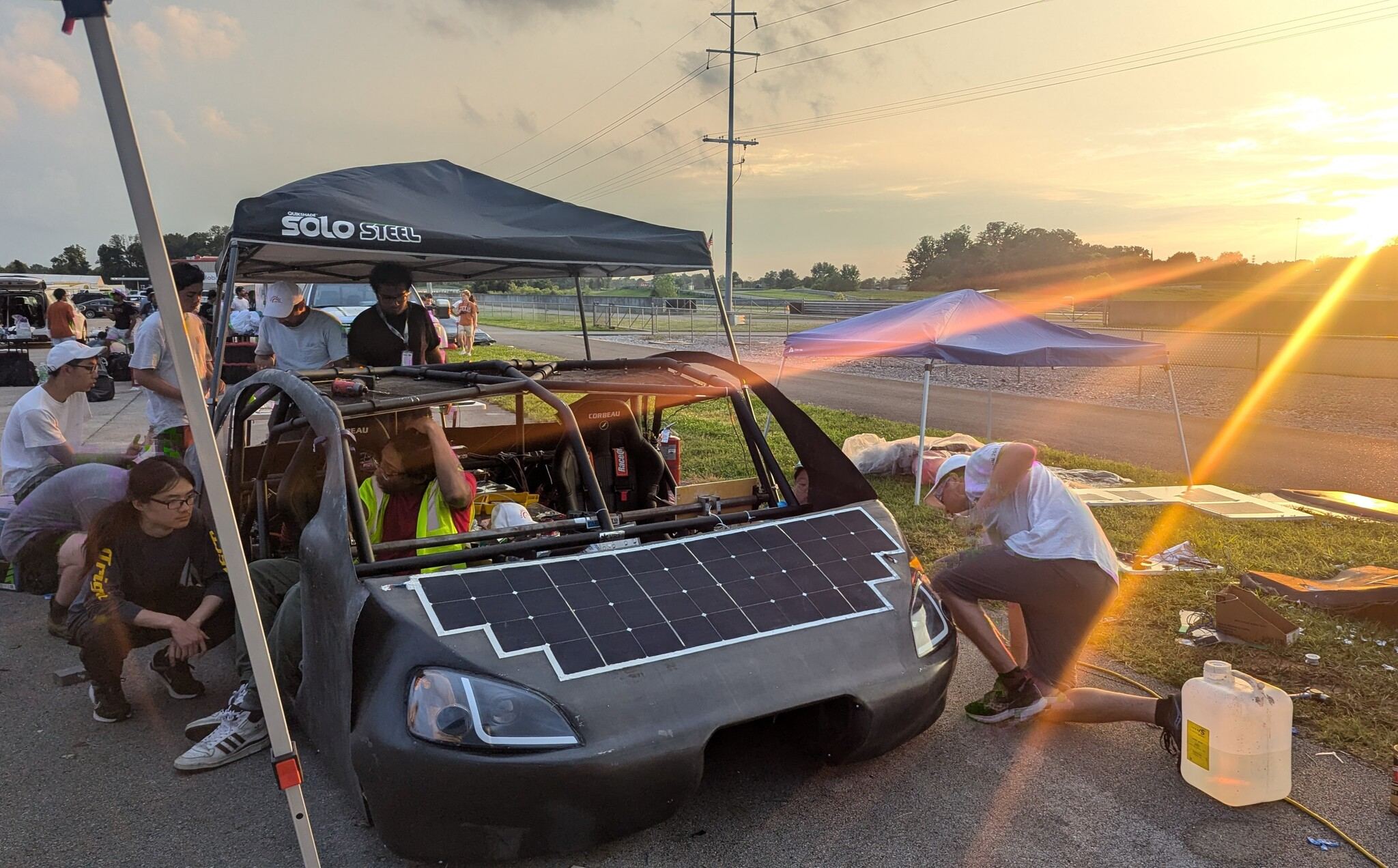 Solar Car Team’s road to the American Solar Car Challenge was one of ...