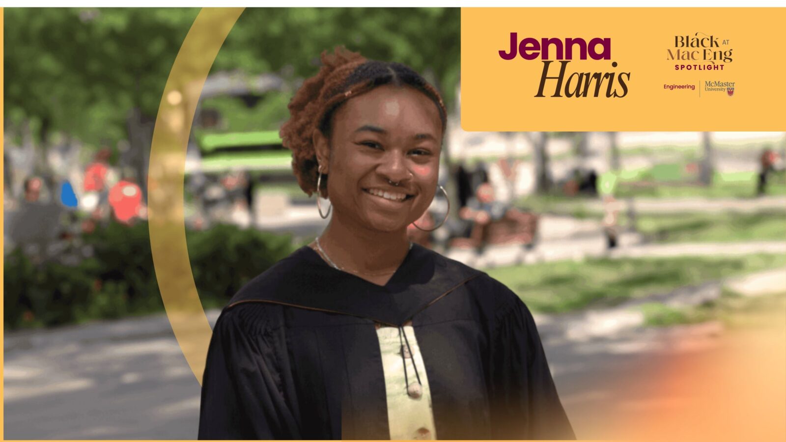 Black at Mac Eng Spotlight: Jenna Harris – Faculty of Engineering