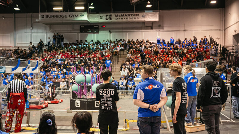 Robotics enthusiasts converge on campus for the largest district FIRST ...