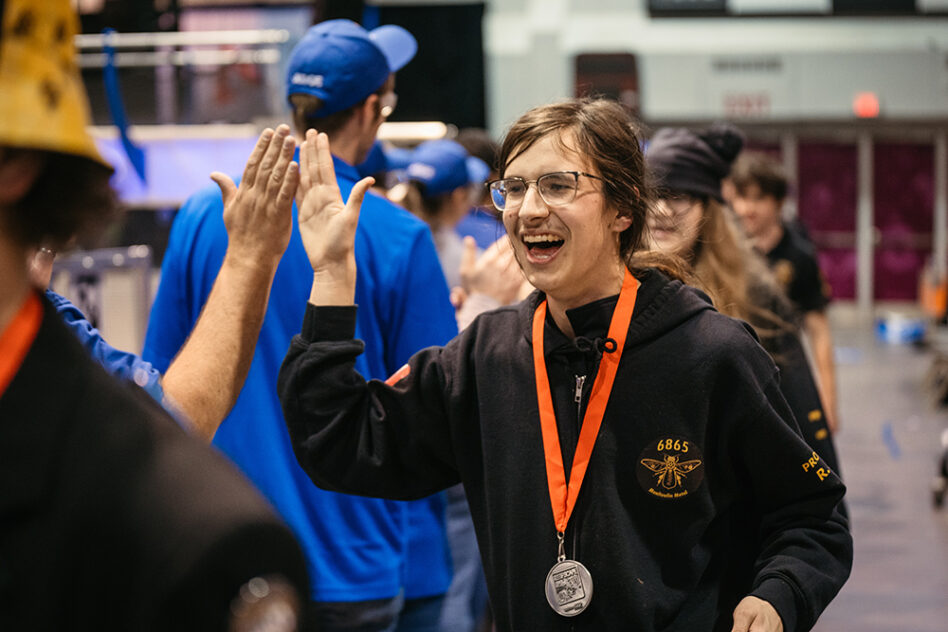 Robotics enthusiasts converge on campus for the largest district FIRST ...