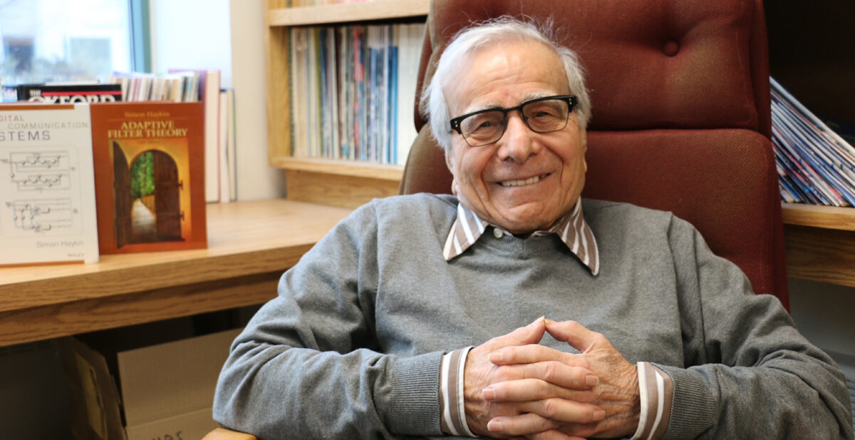 Professor Emeritus Simon Haykin remembered as a giant of signal ...
